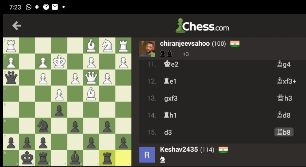 Bullet win 🎉🎉 · Top Chess Gang