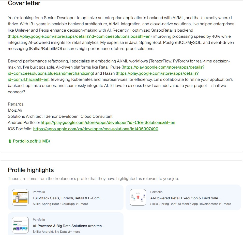 Need Assistance · Upwork Outbound (Free)