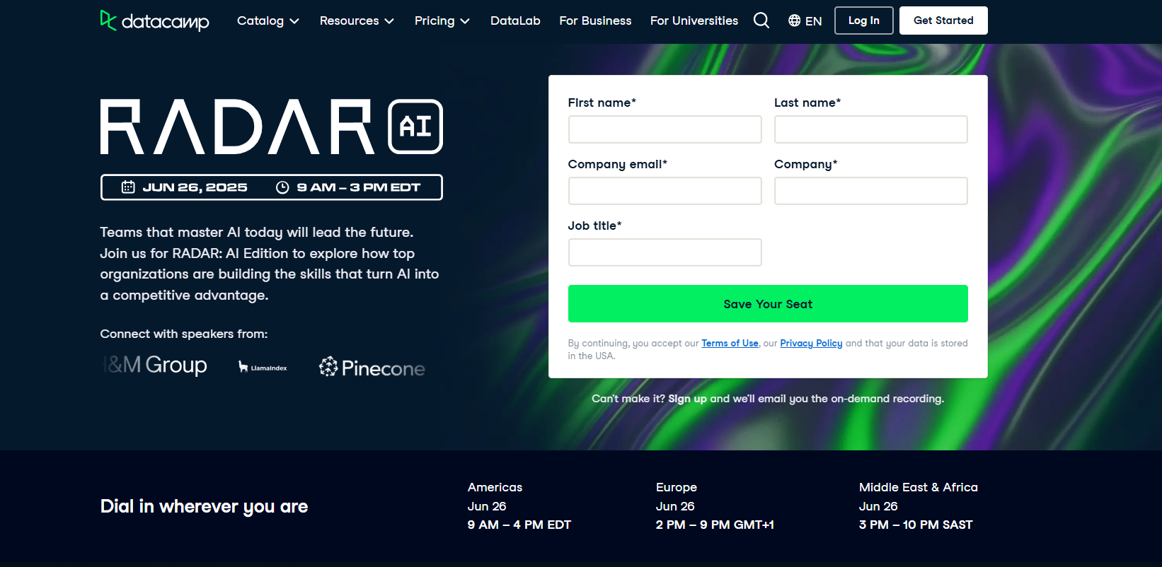 Upcoming Conference · AI Developer Accelerator