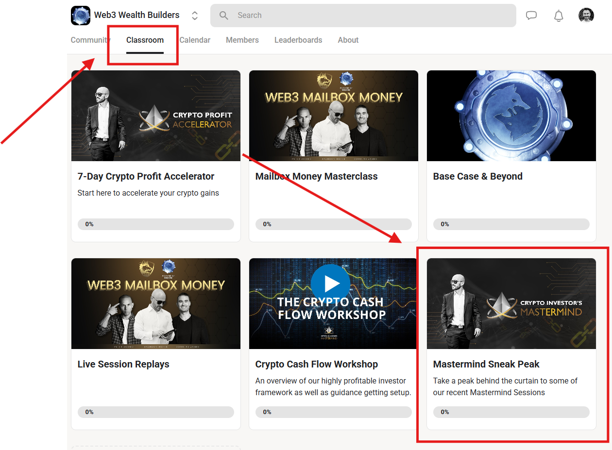 New Video In The Classroom Web3 Wealth Builders