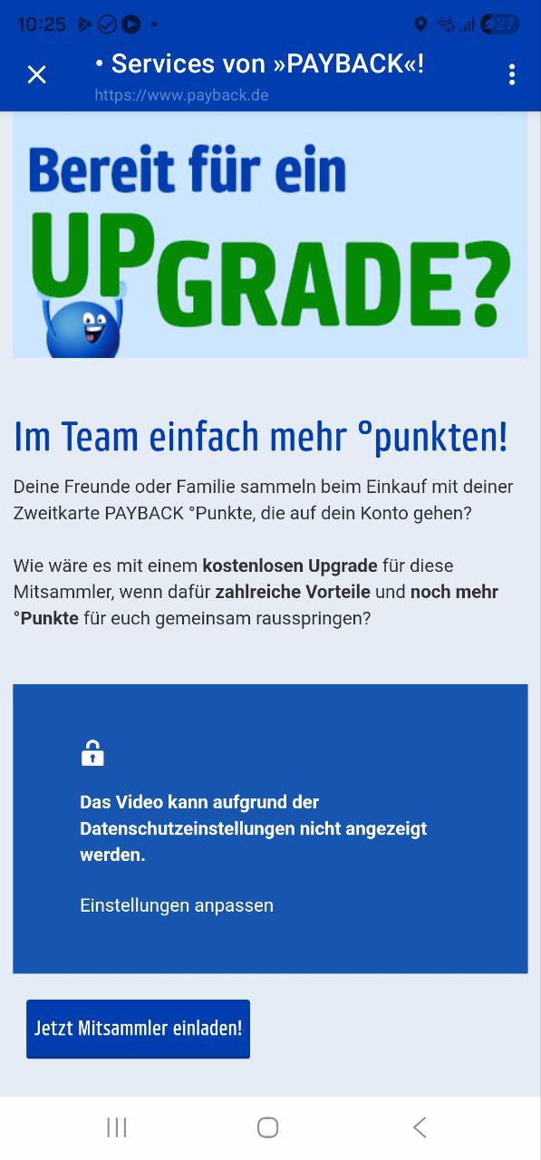 👨‍👩‍👧‍👦💙 PAYBACK-Team-Upgrade – Mehr Punkte als je zuvor ...