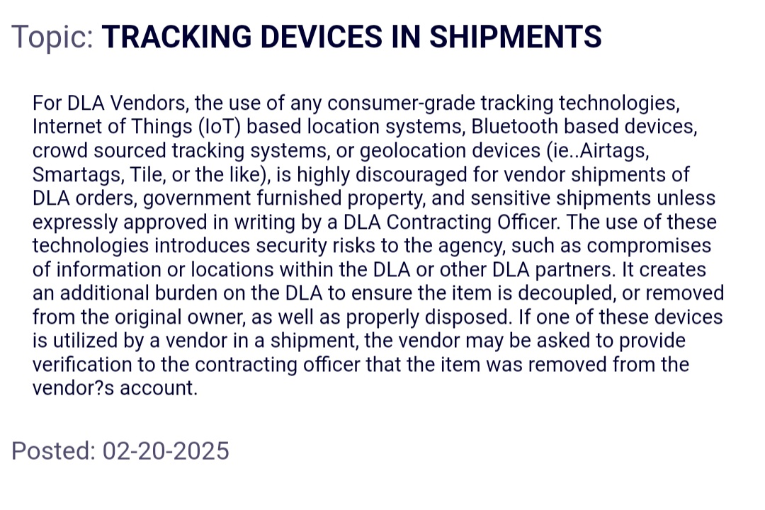 Tracking your Shipments in DLA😲🛰📱 · Government Contracting School