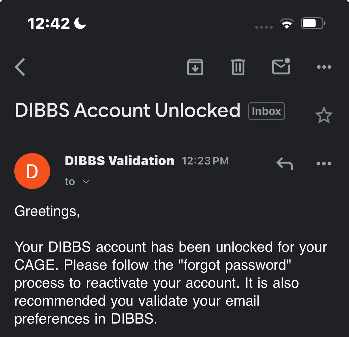 DIBBS Account Unlocked · Government Contracting School