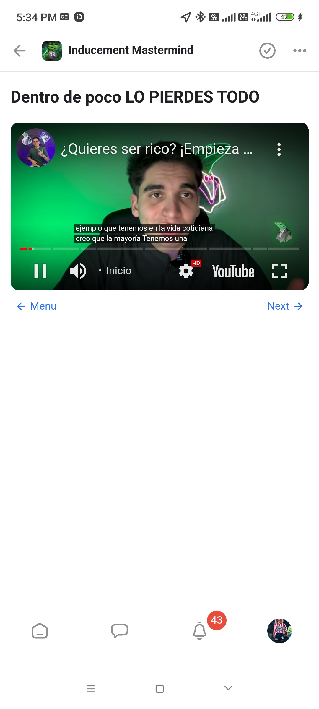 Todo cuenta · Inducement Mastermind