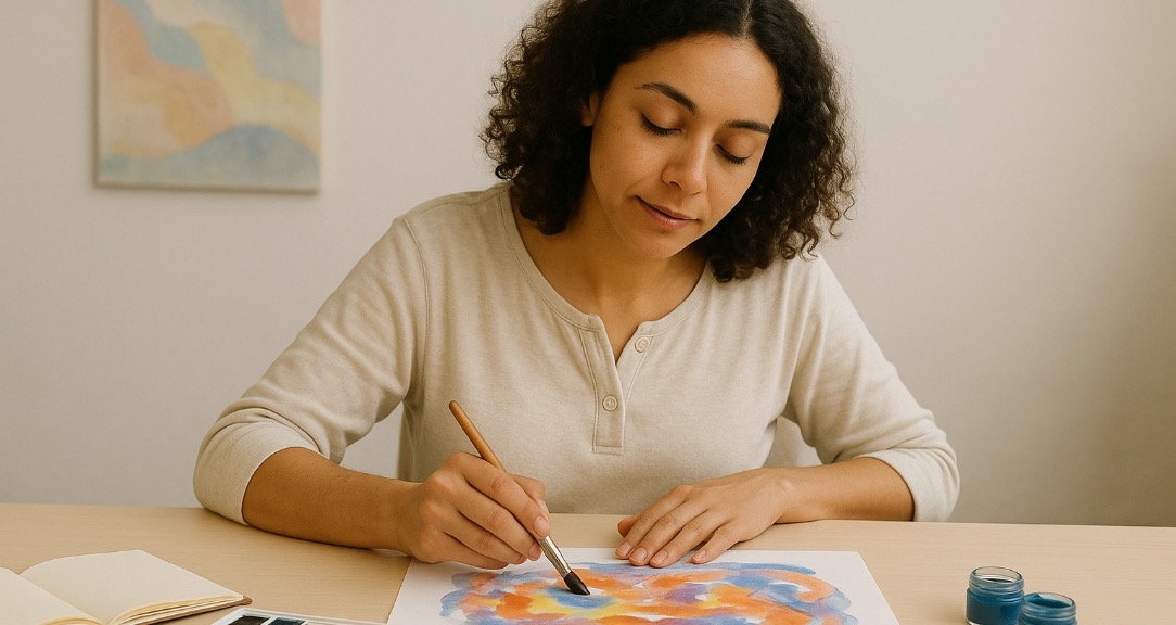 🎨 Create Your Calm Art Space · Mindfulness Art Studio