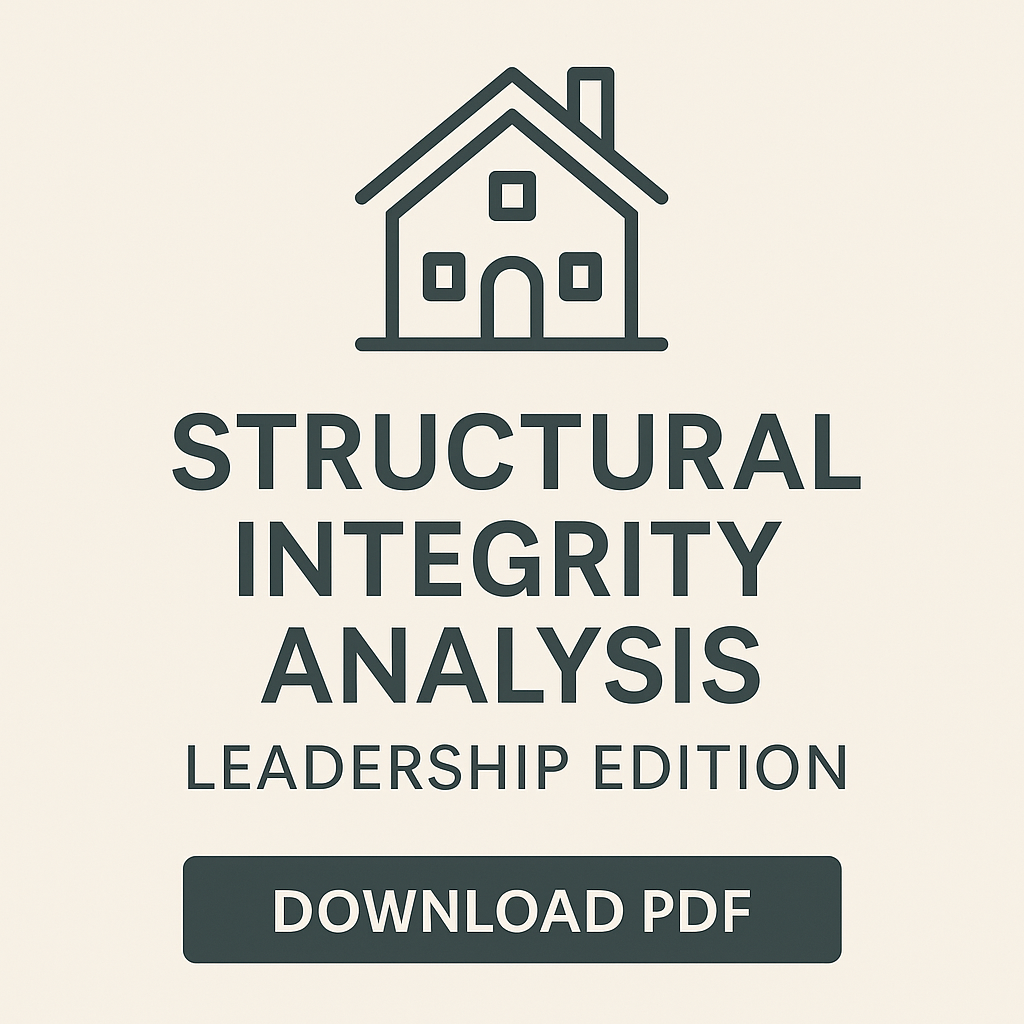 Structural Integrity Analysis | Leadership Edition 🏠 · Building a Home, Inc.