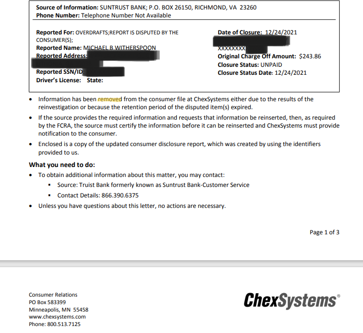 CFPB 💣's CHEXSYSTEMS!!!! · (Free)The Creditprenuer Group
