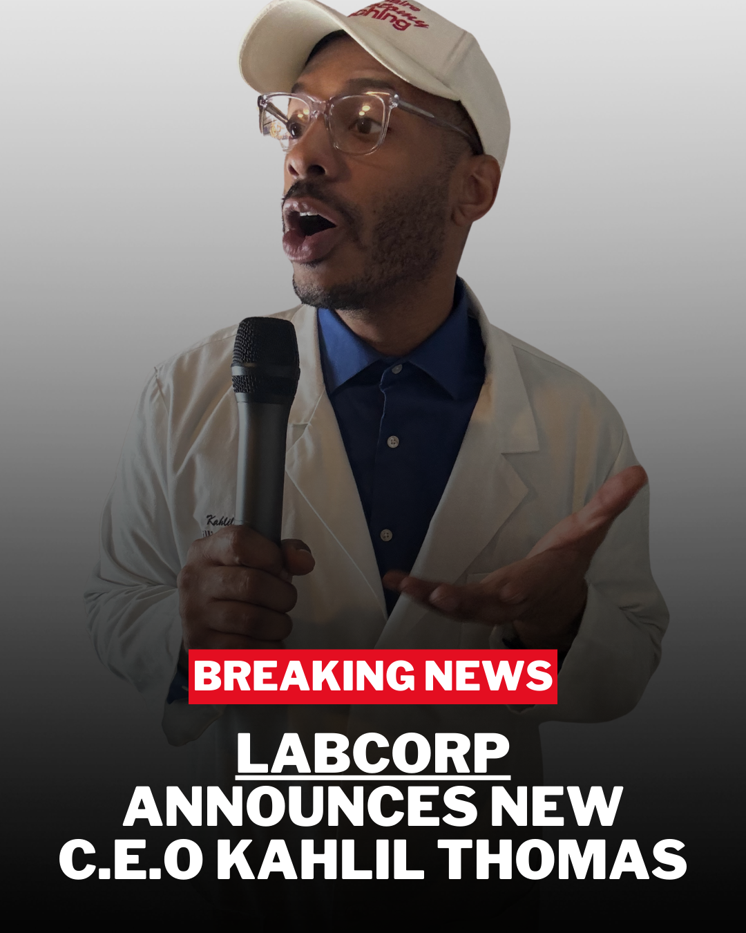 LABCORP ANNOUNCES NEW CEO KAHLIL THOMAS · The Phlebotomy Gems Group