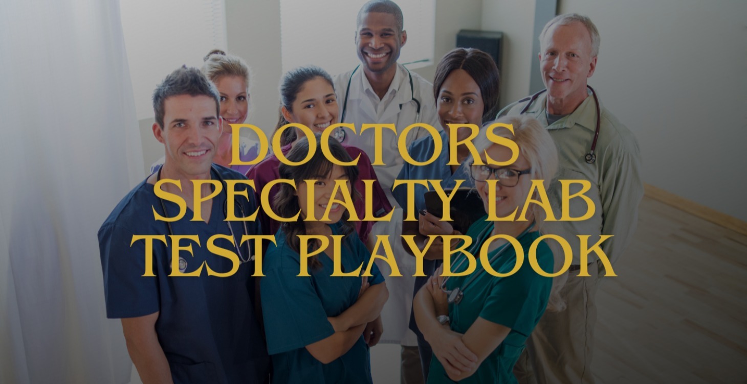 Doctors Specialty Lab Test Playbook - Doctors Specialty Lab Test ...