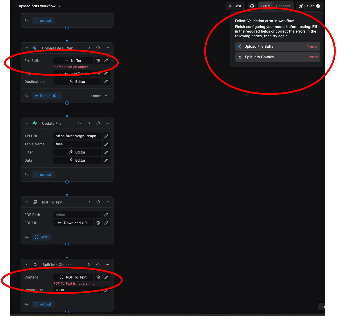 RAG system copy & paste errors · Assistable.ai
