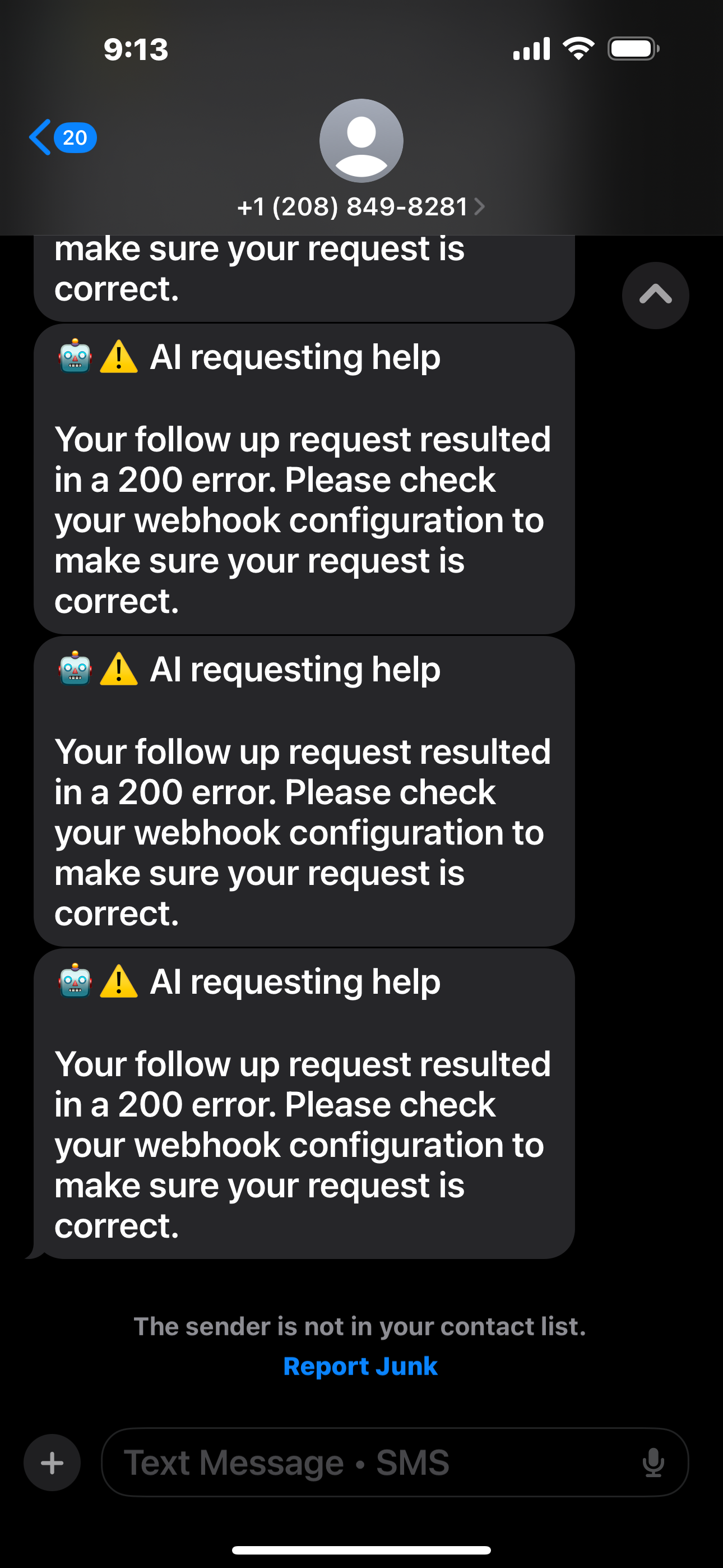 200 Error Help · Assistable.ai