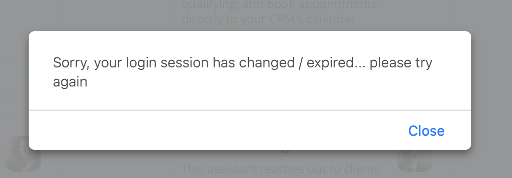 Accessing Assistants from a different computer Issue · Assistable.ai