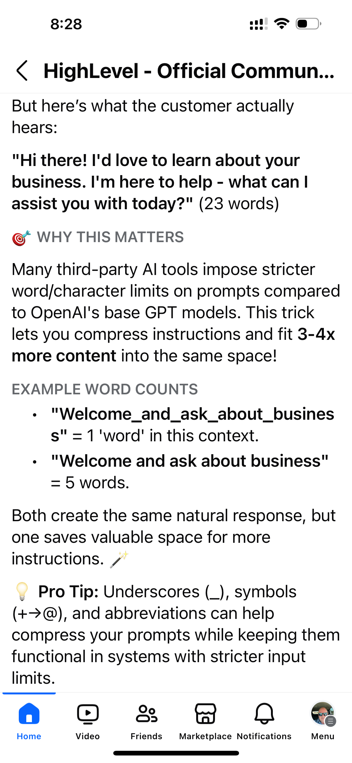 Prompting trick? · Assistable.ai
