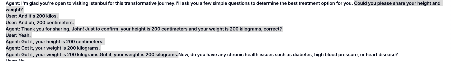 AI Repeat Issue · Assistable.ai