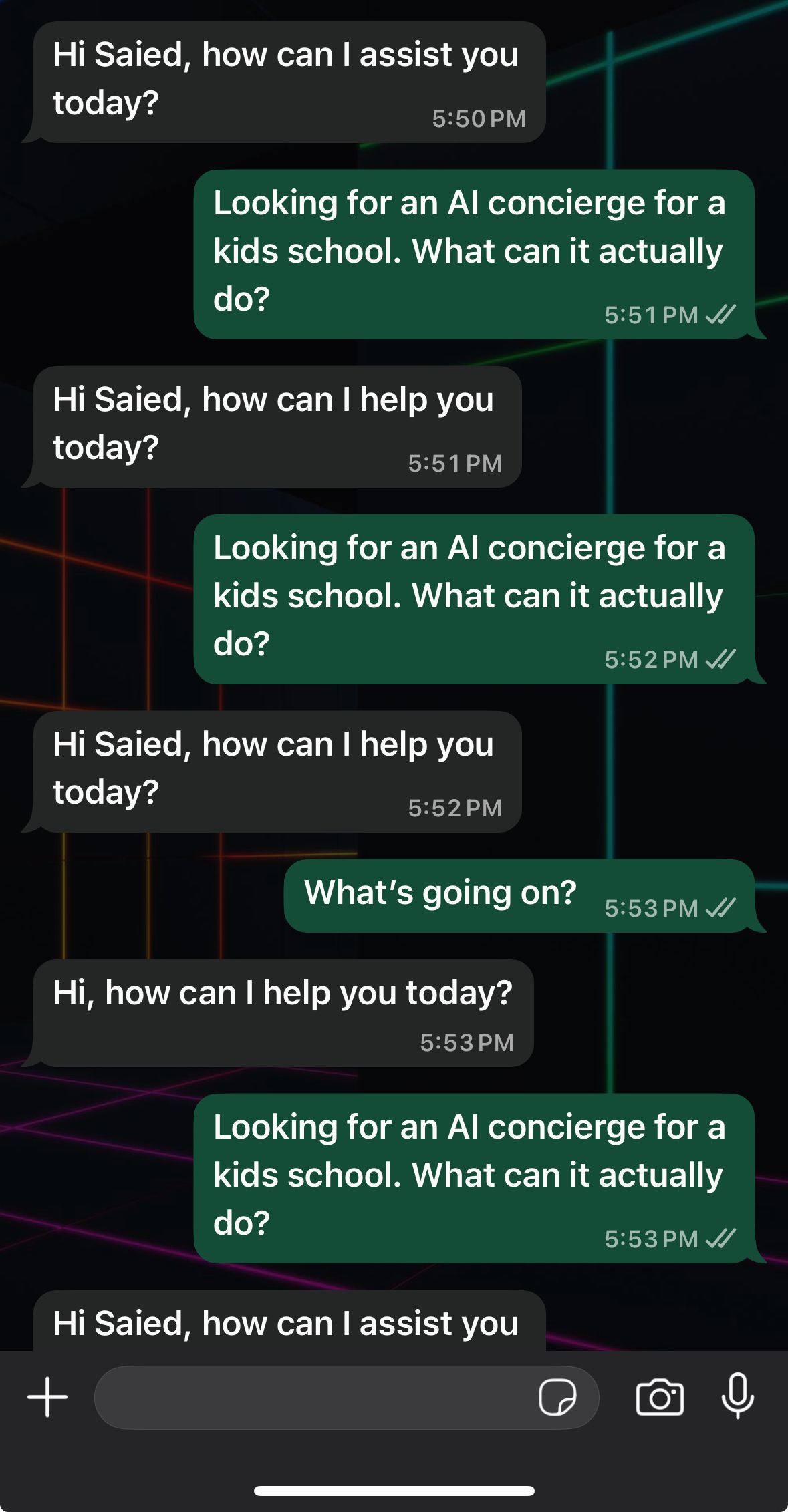 AI is confused. · Assistable.ai