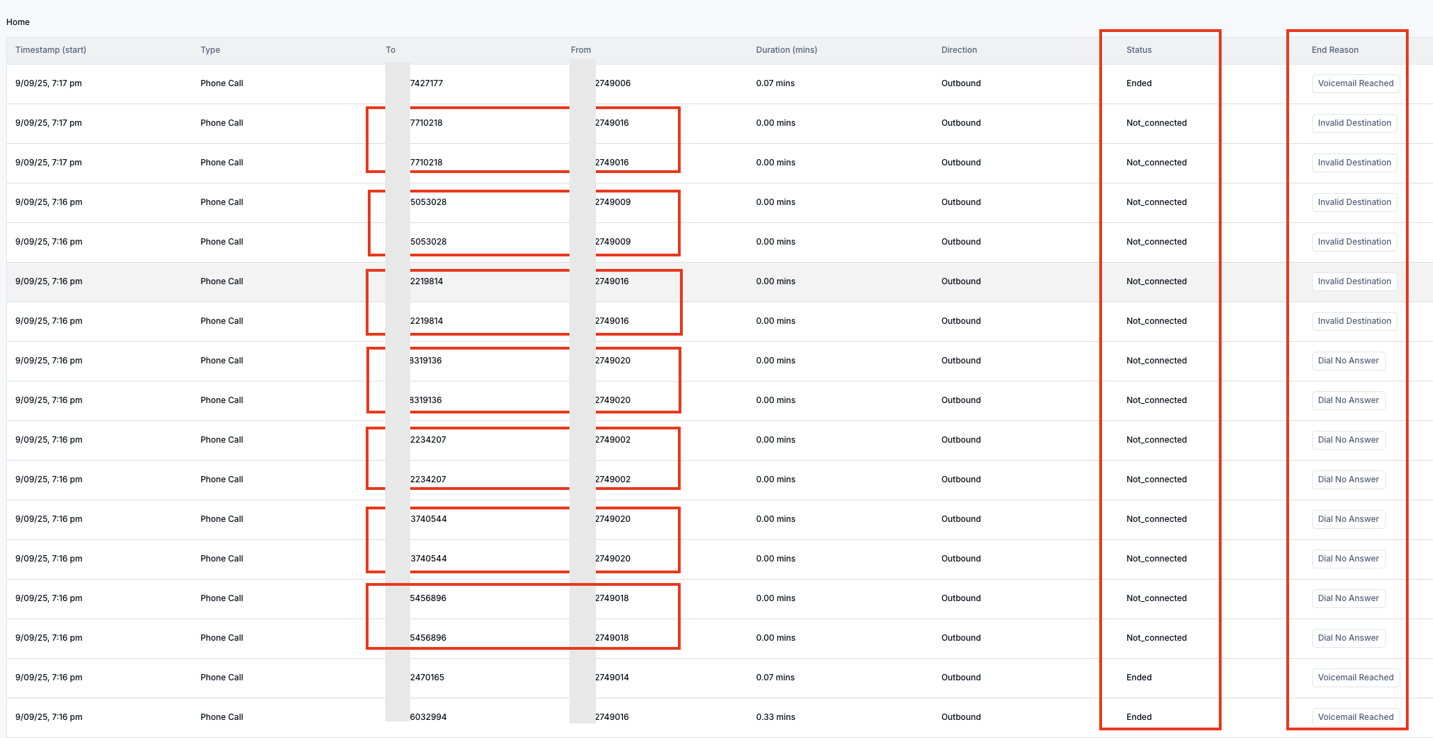 Double Dials Error · Assistable.ai