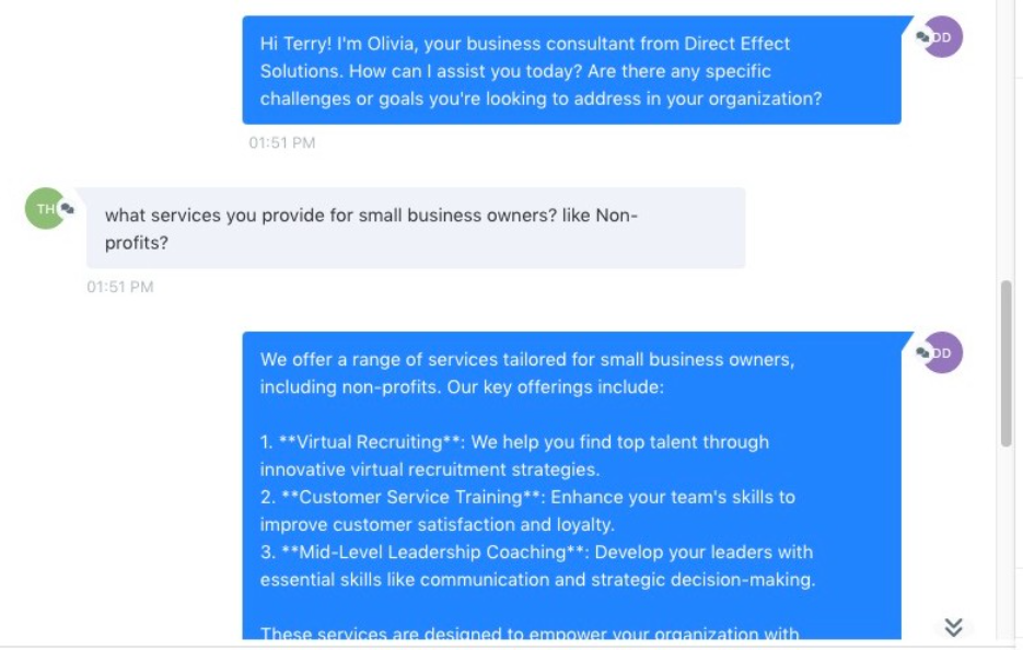 Conversation not going through to Live chat · Assistable.ai