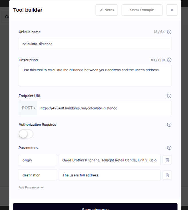 Custom tool error, need help asap · Assistable.ai