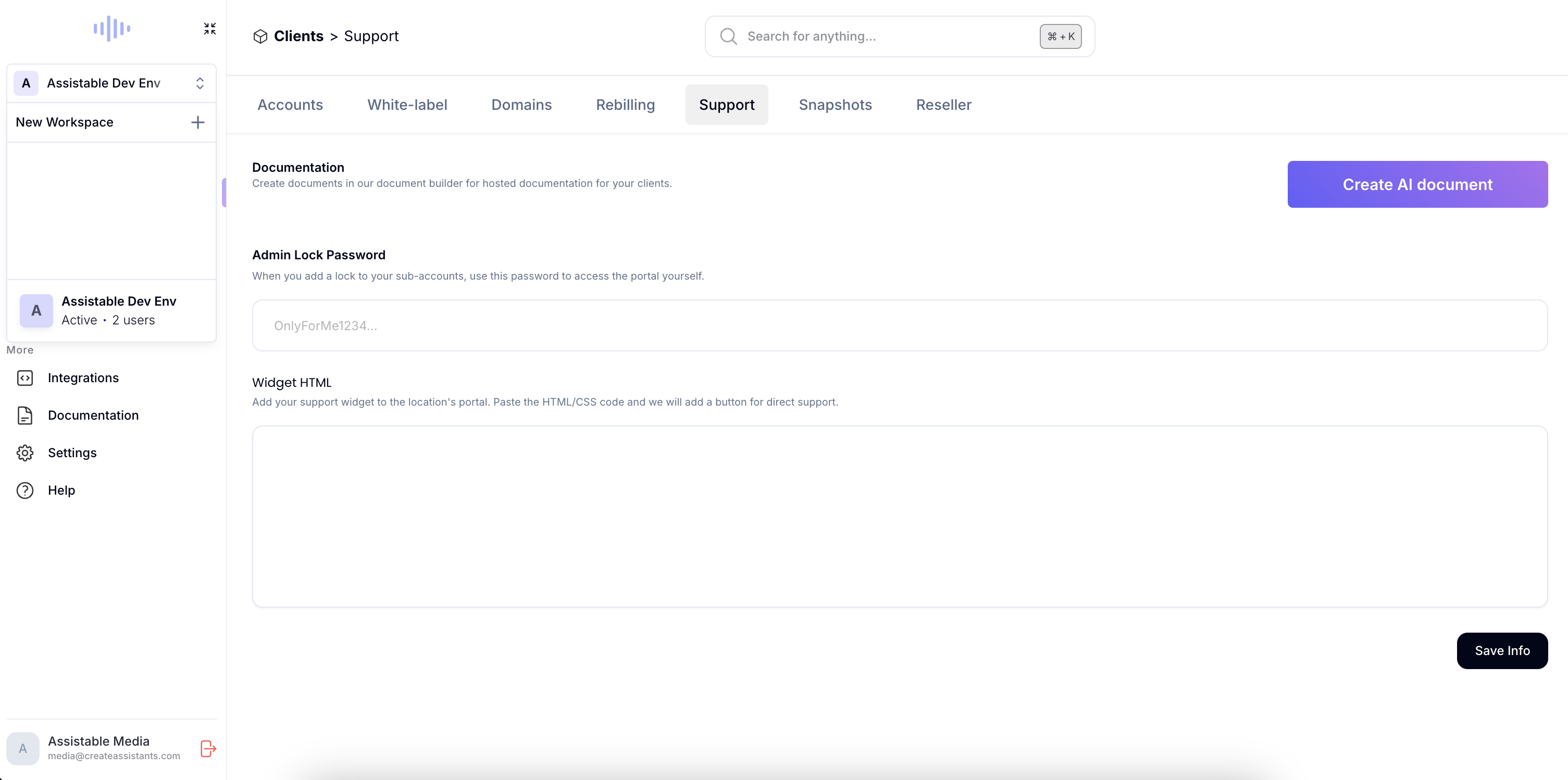 we've been traveling 28 hrs, tired but working on it · Assistable.ai