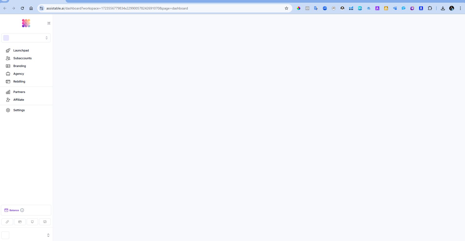 Problems accessing my account · Assistable.ai