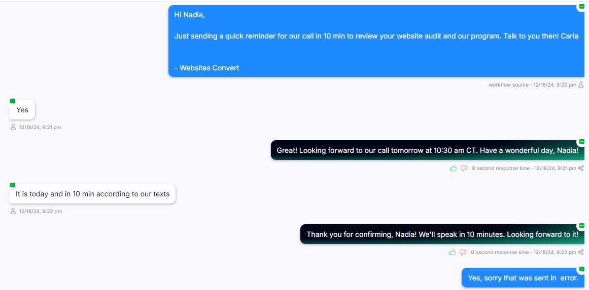 Bot dont know whats going on in the chat? · Assistable.ai