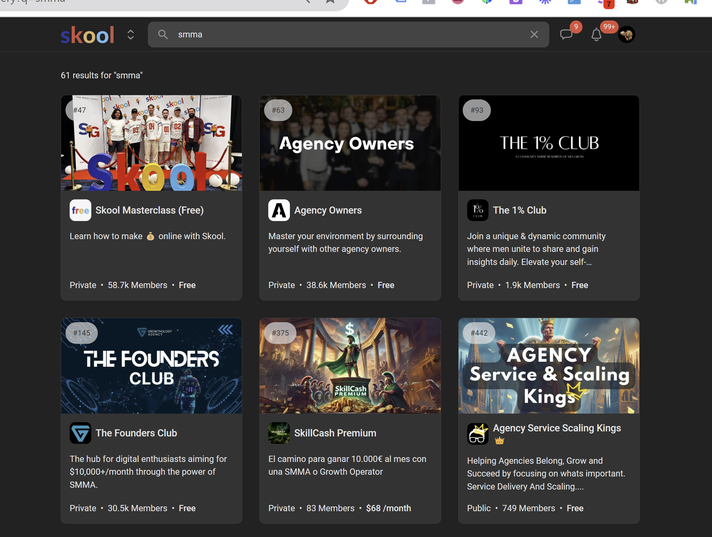 The little group that could.. Top 3% of all groups on skool · Agency ...