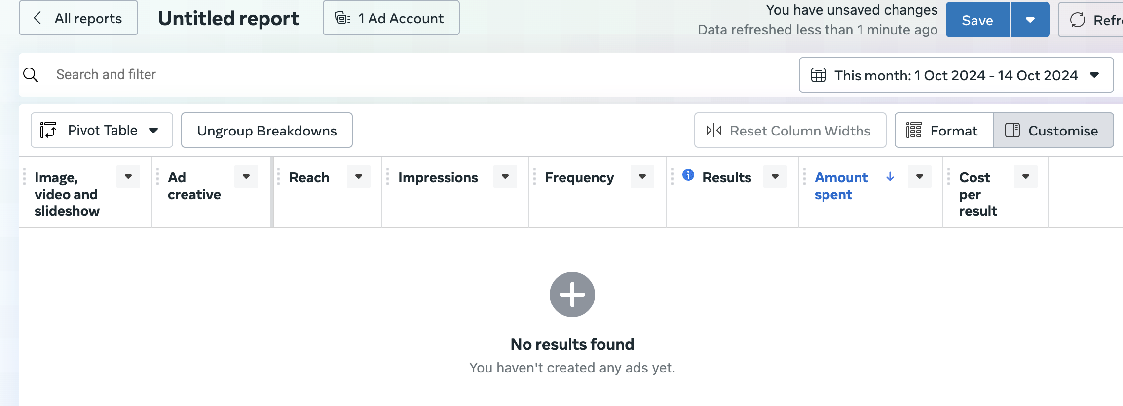 FB Ads reporting not showing · Agency Service Scaling Kings👑