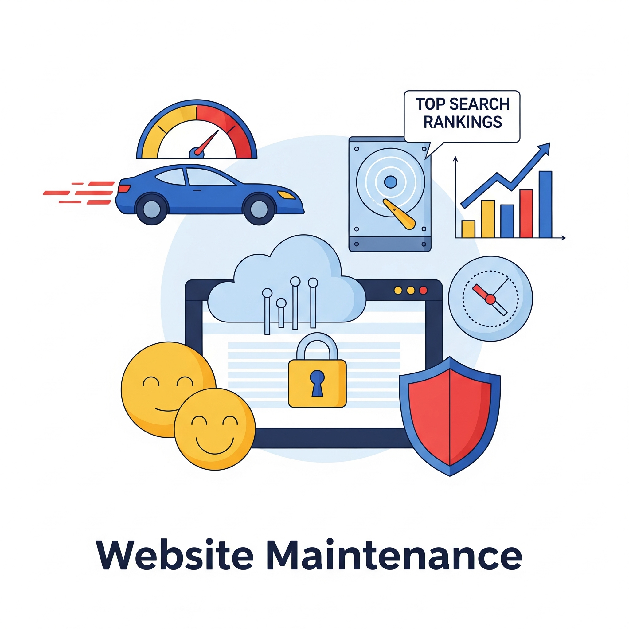 Monthly Website TLC: Your Easy Maintenance Checklist for Happy Users ...