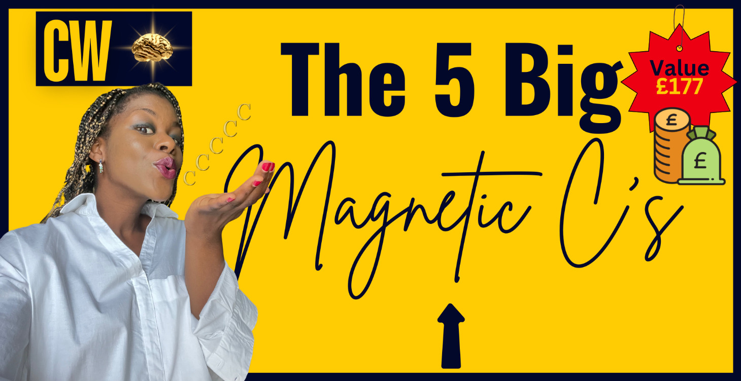 New page - The 5 Big Magnetic C's · The Creative Wealth Society
