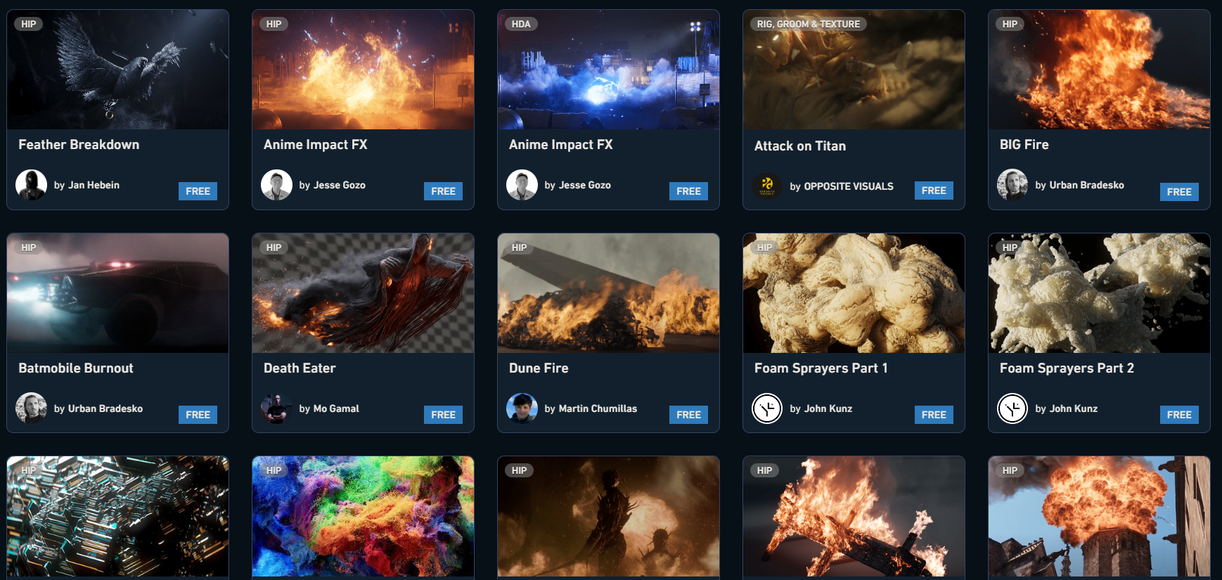 FREE HOUDINI FILES .HIP · Artist Income Accelerator