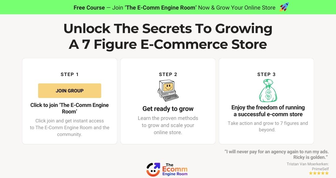 The E-Comm Engine Room (FREE)