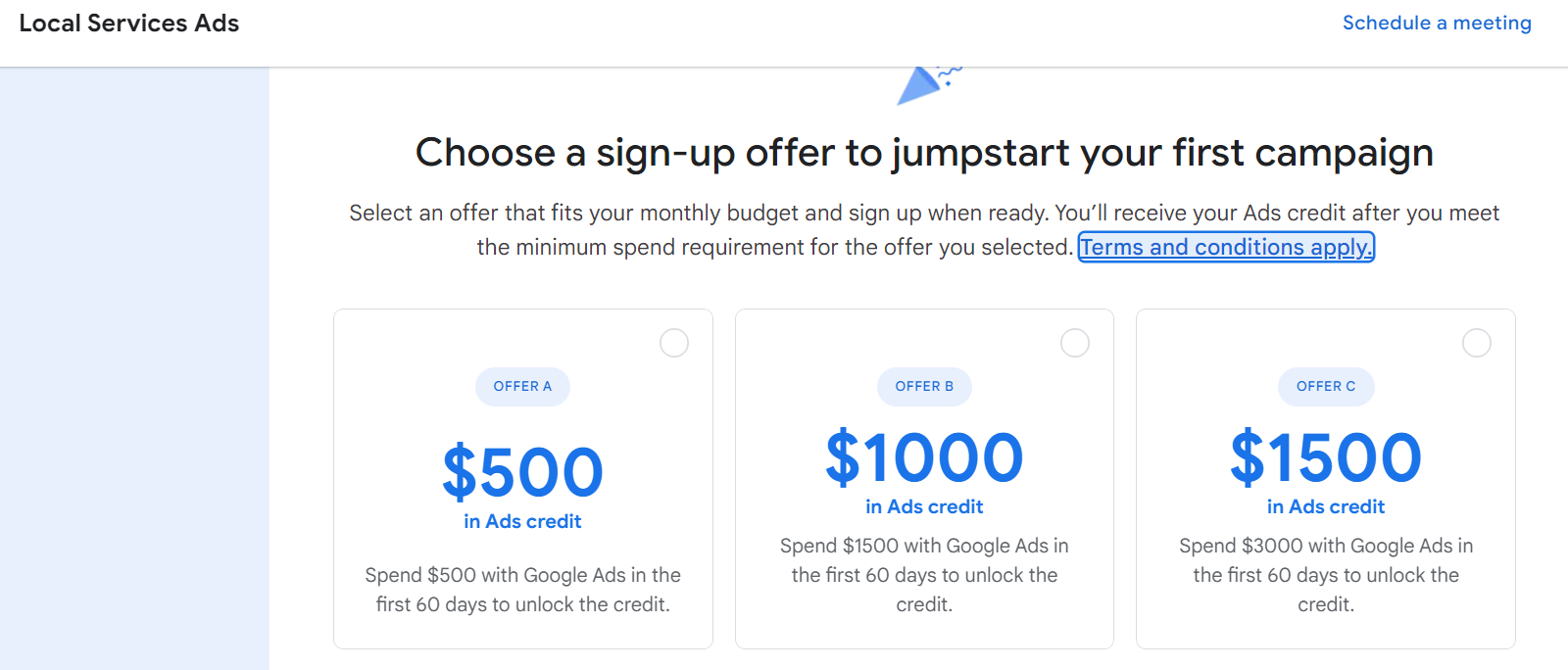 LSA - Ads Credit · Local Lead Labs