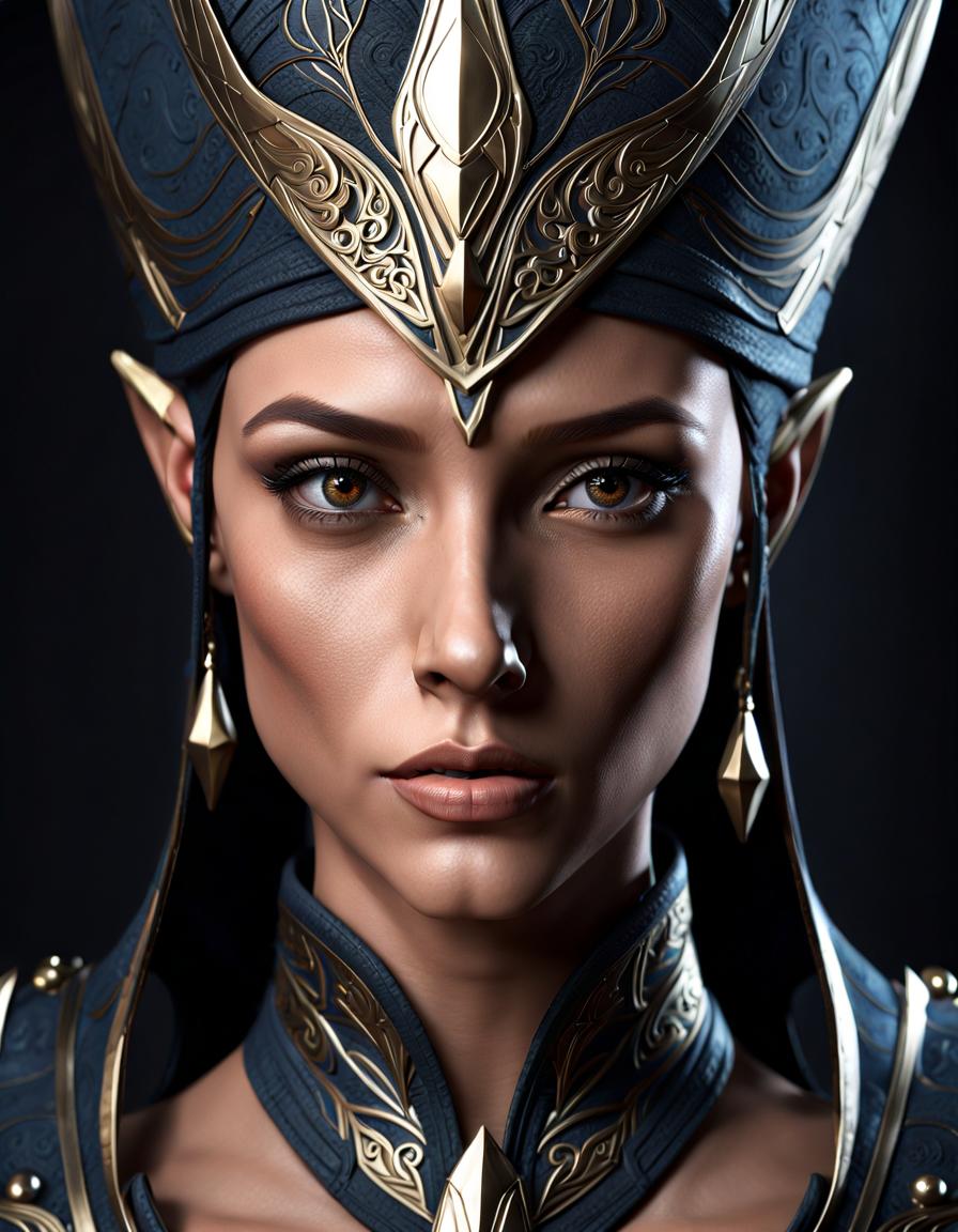 Dark Elf Mage Portraits in Nightcafe Studio · AI Business Mastermind