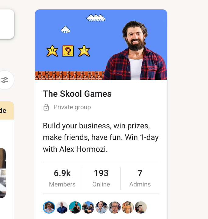 Skool Games are starting tomorrow! Wanna join? · AI Business Mastermind
