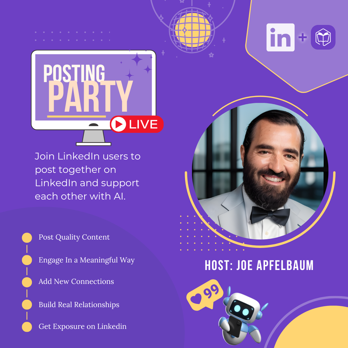 Second Posting Party of 2025 [POST YOUR LINKS!] · AI for LinkedIn ...