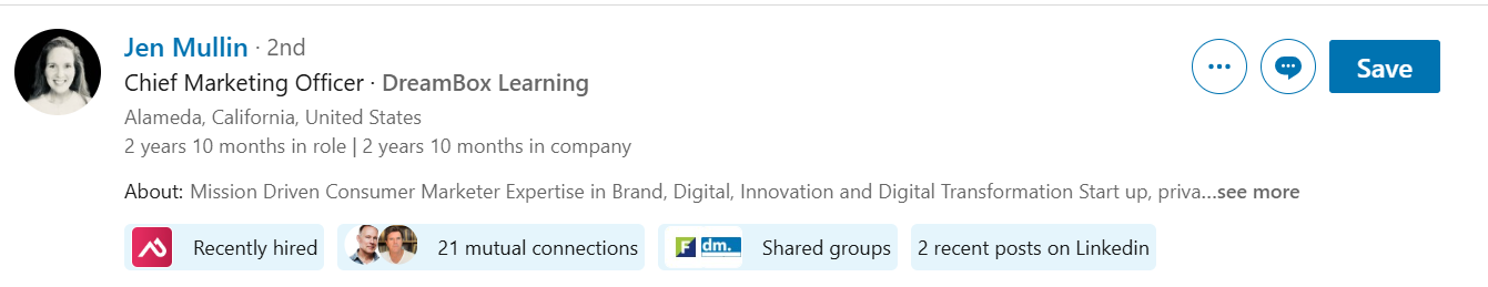 Sales Navigator Extractor Suggestion · AI for LinkedIn - evyAI.com