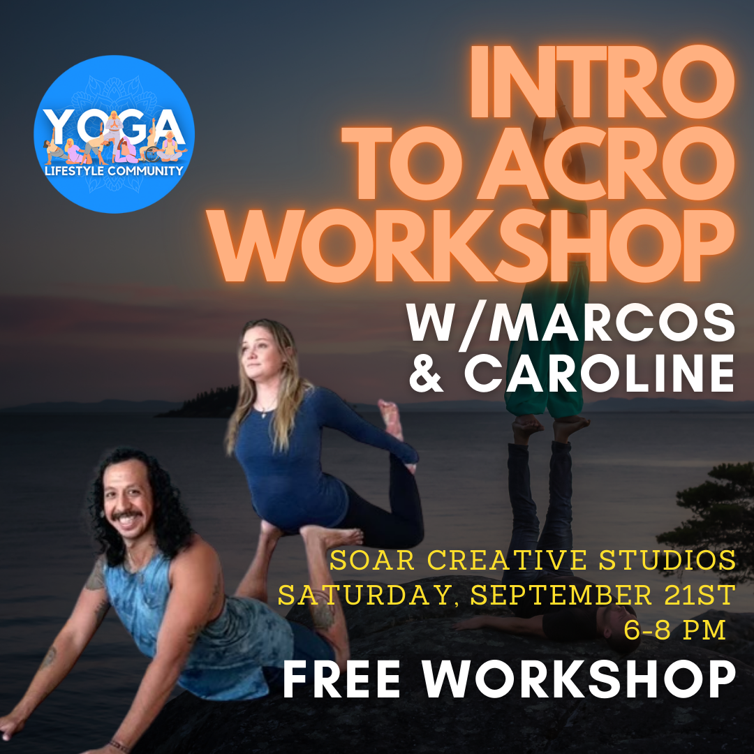 Intro To Acro Yoga Workshop Yoga Lifestyle Community
