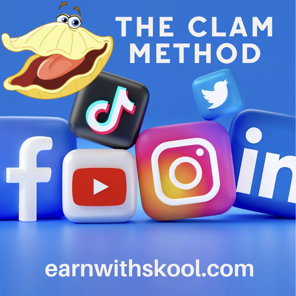 CLAM Your Way to Social Media Success! · The Social Growth Skool