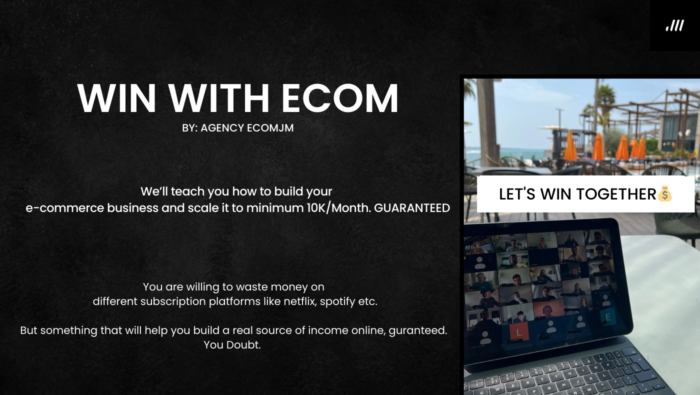 WIN WITH ECOM