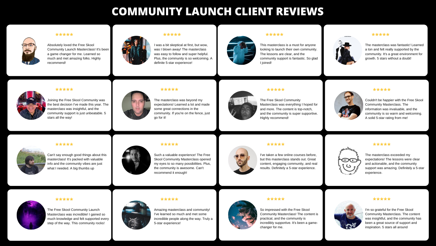 Community Launch邃