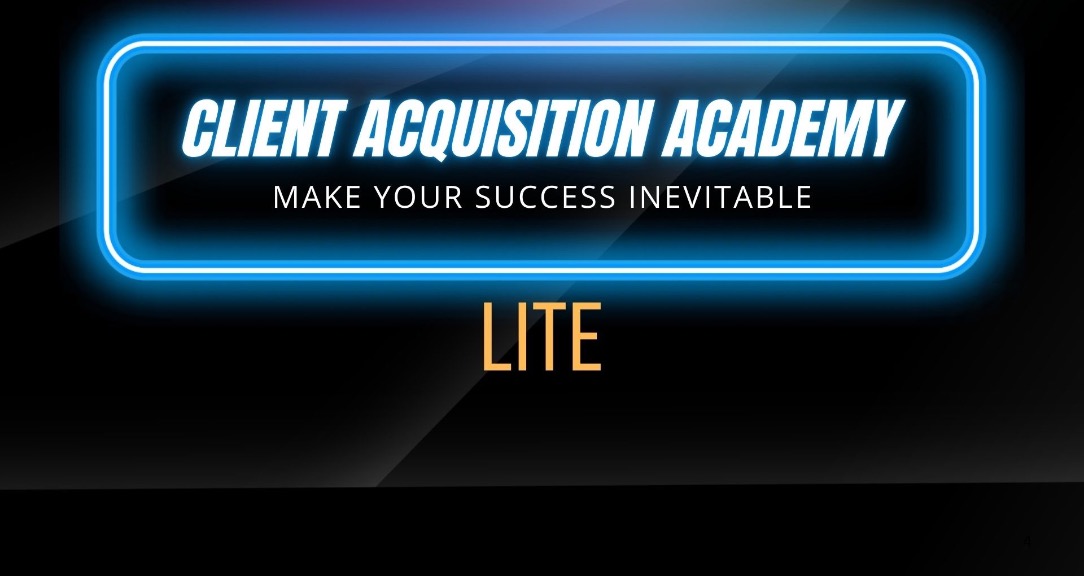 5 Steps to Reducing Stress · Client Acquisition Academy