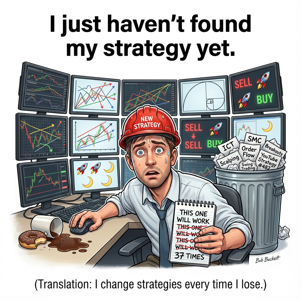 “I just haven’t found my strategy yet.” · Solomon Trading