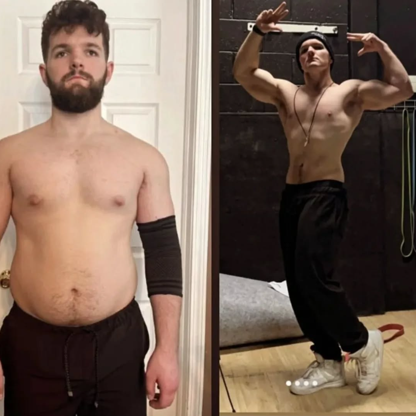 Jacob Lost Over 30lbs AND Became A Gym Bro 💪 · Based & Built (Free)