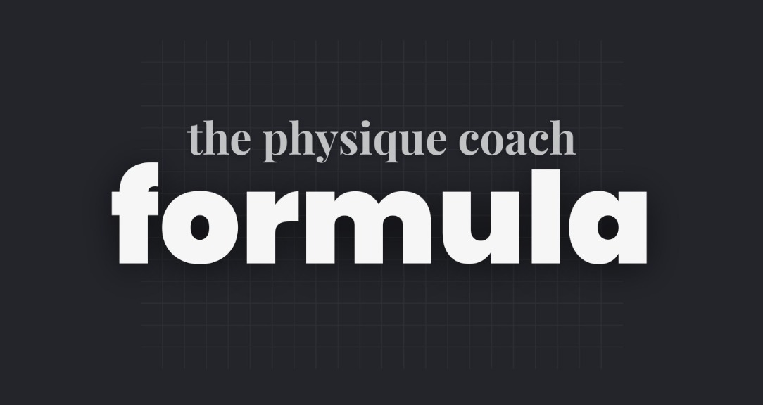 Physique Coach Formula