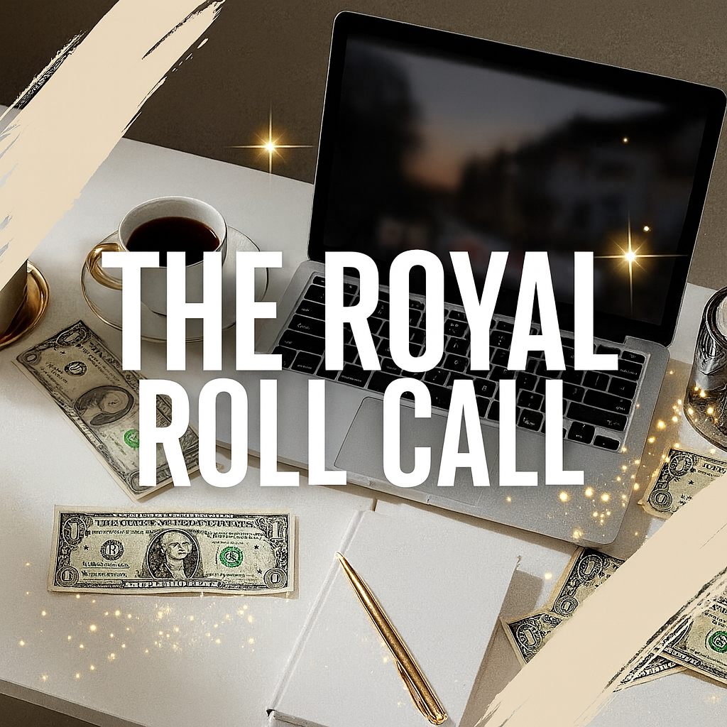 👑 Welcome to The Royal Roll Call! 👑 · The Plug & Play Vault™