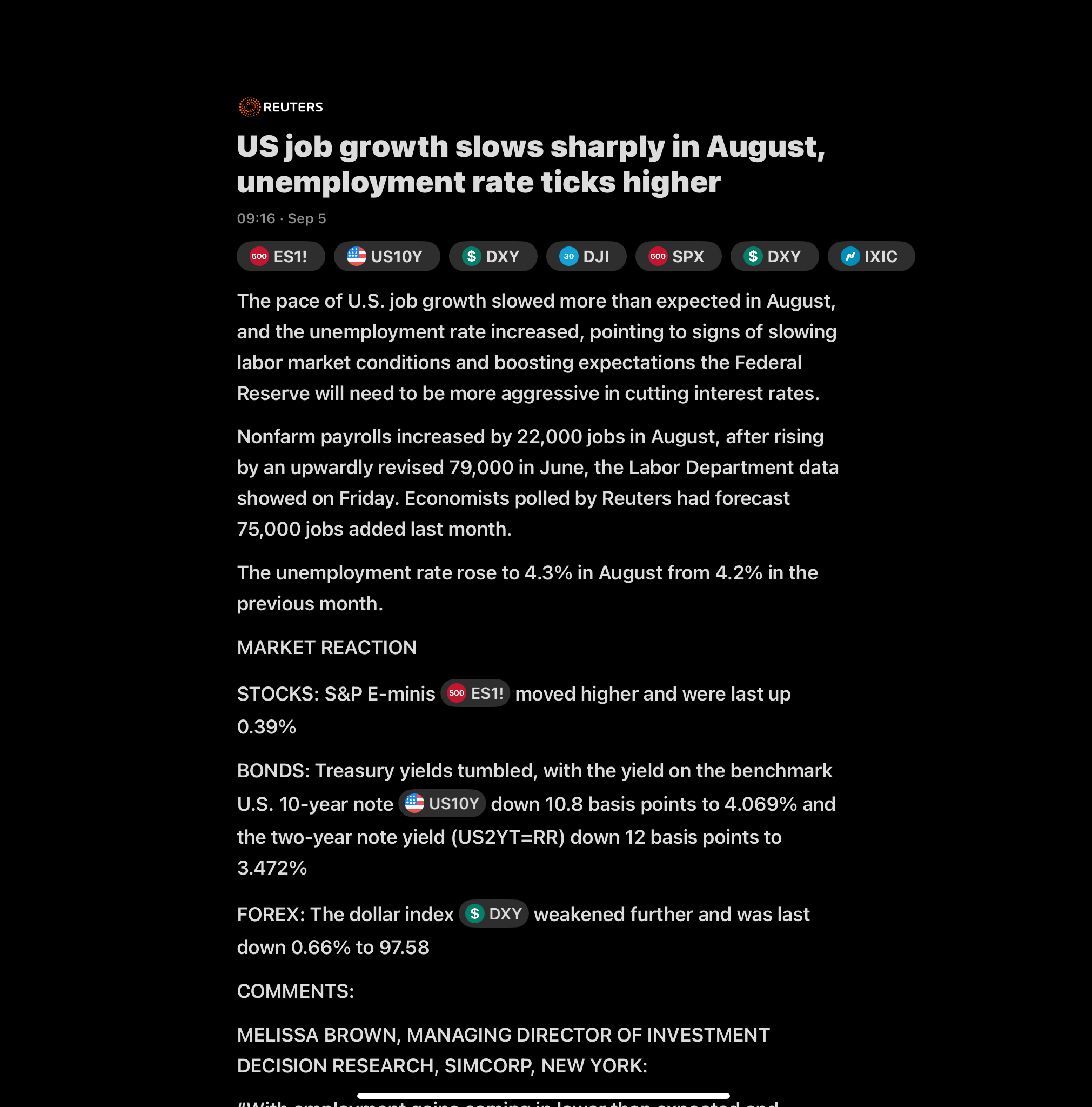 US Unemployment · Financially Free Forever