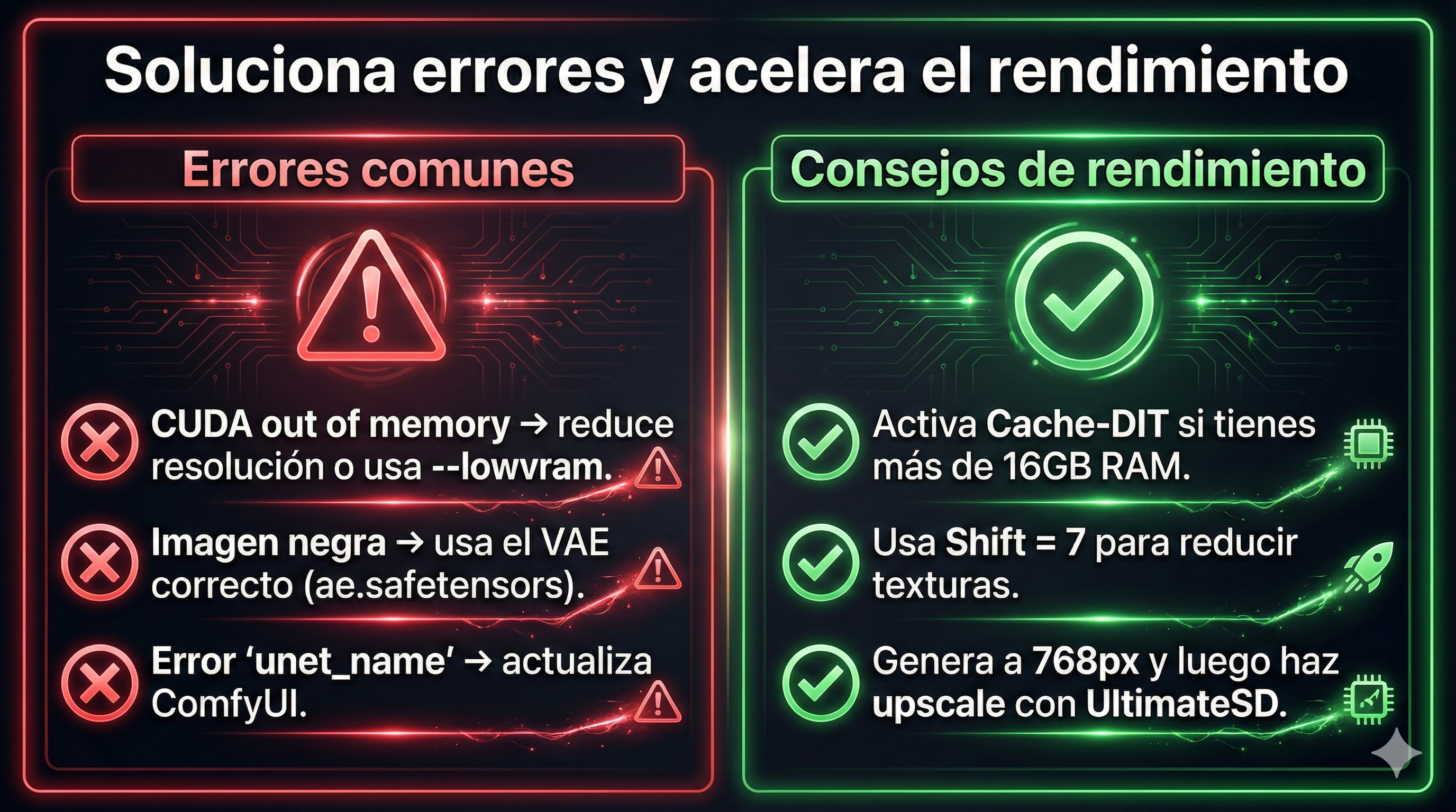 🧠 Z-IMAGE TURBO — GUÍA VISUAL COMPLETA PARA CORRERLO EN COMFYUI (PCs DE BAJA VRAM) · Prompt ...
