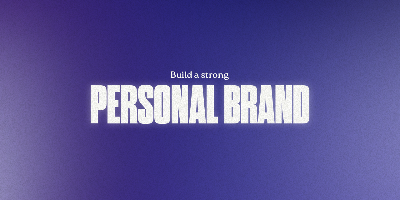 Building a Strong Personal Brand · Synthesizer School