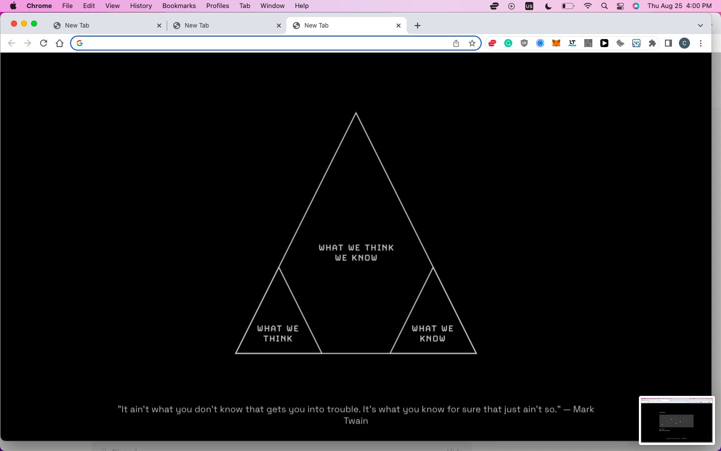 Visualize Value Chrome Extension · Synthesizer School