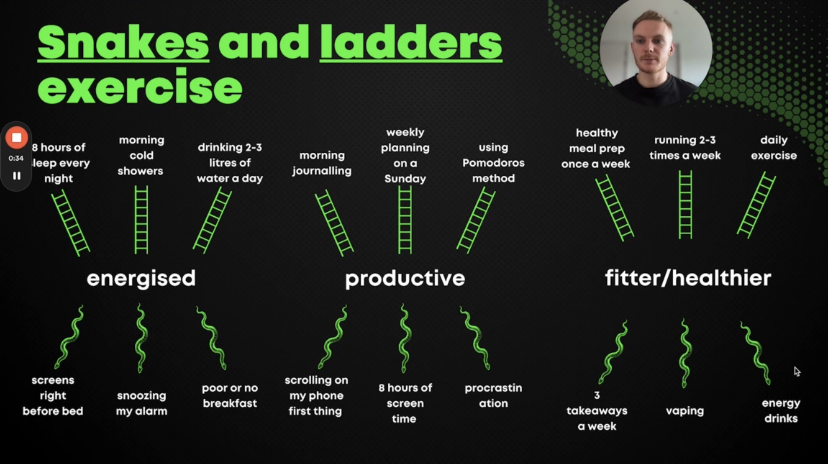 ONE quick exercise to change the trajectory of your development- Snakes ...